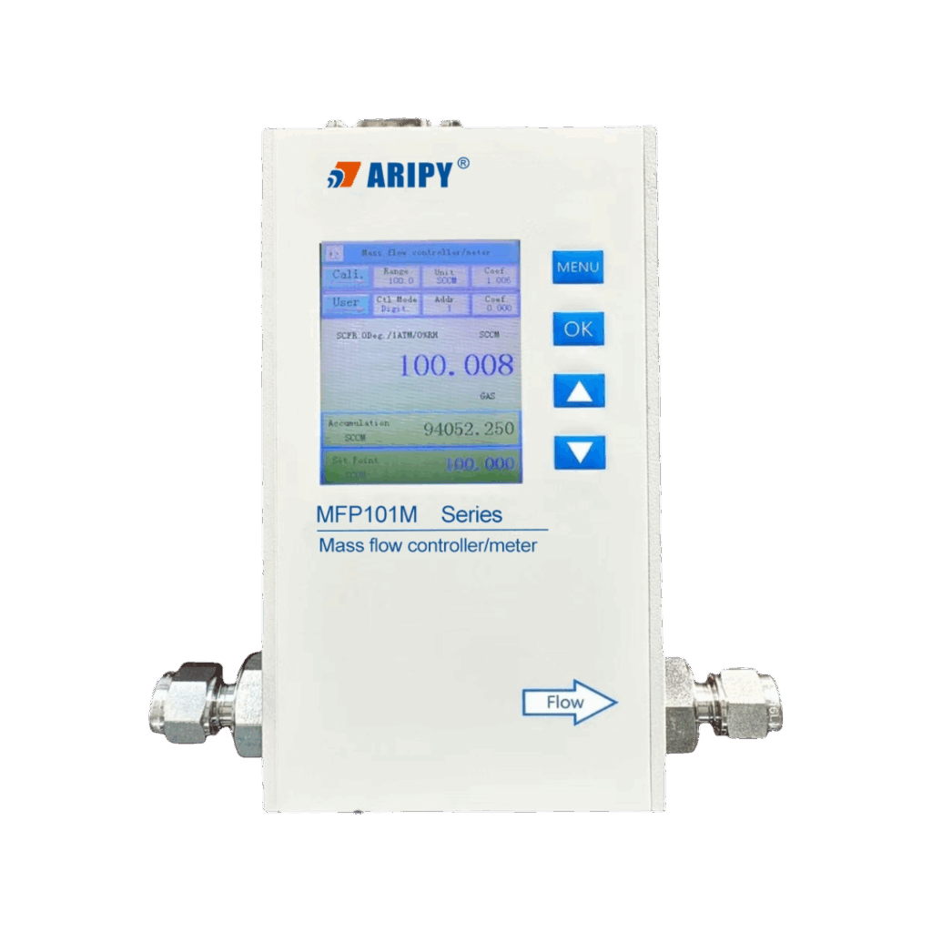MFP101M Mass Flow Meter - Pressure Calibrator, Pressure Test